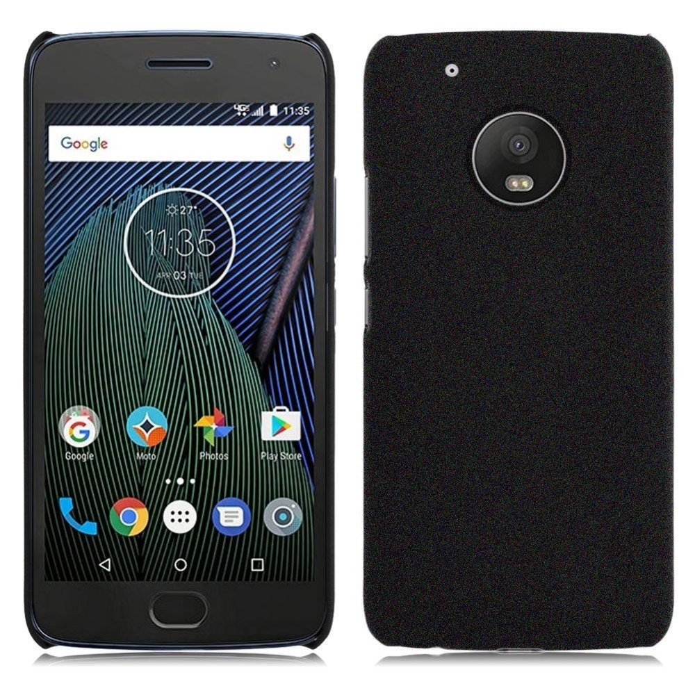 Buy Motorola Moto G5 Plus Luxury Sandstone Finish Hard Back Cover Slim ...
