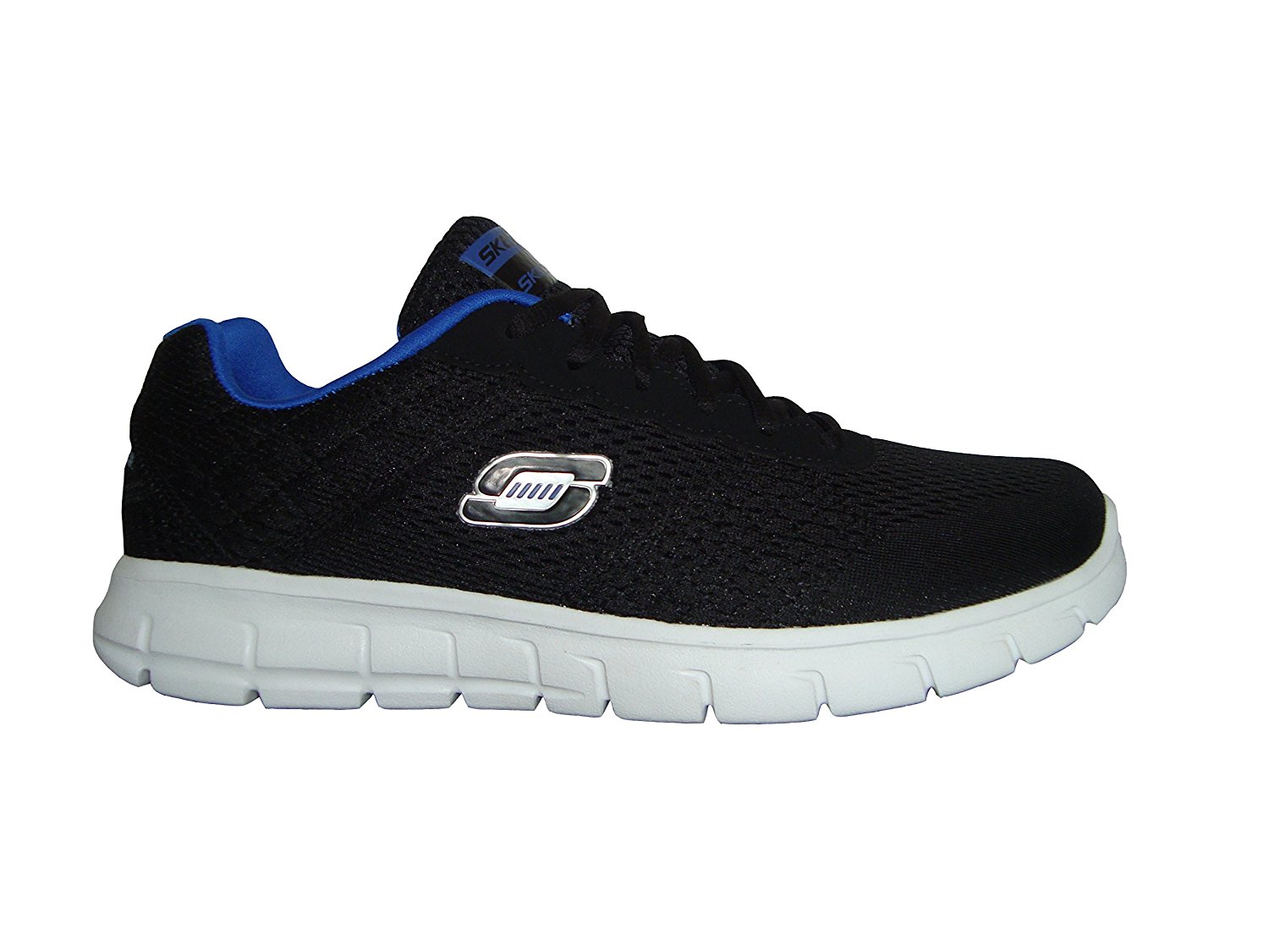 Buy Skechers Men'S Black Vim Full Contact Walking Shoes Online @ ₹4299 ...