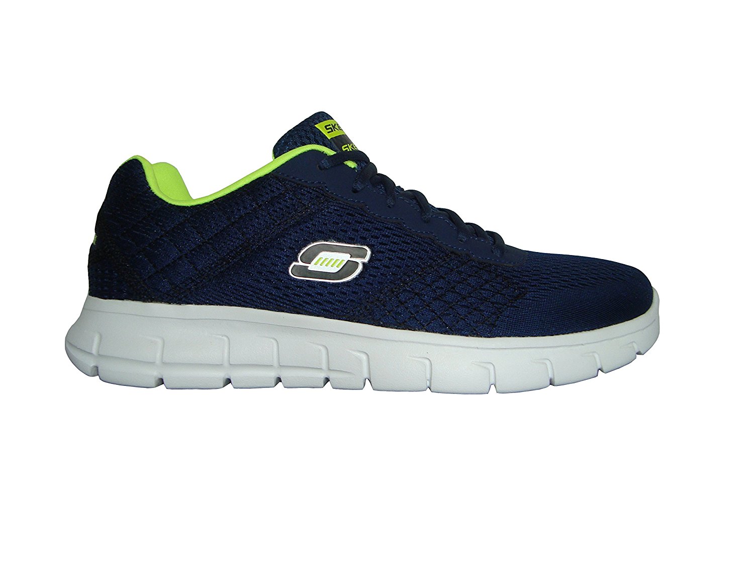 Buy Skechers Men'S Navy Vim Full Contact Walking Shoes Online @ ₹4299 ...