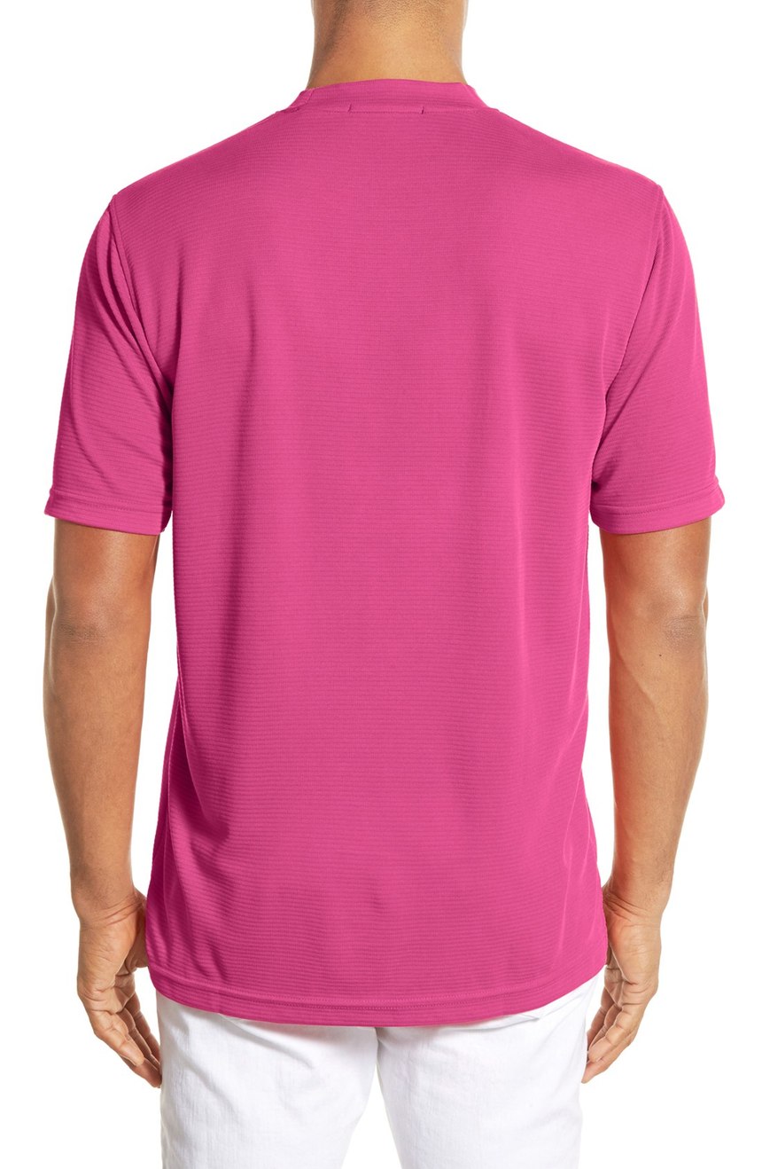 Buy Scott International Men'S Pink Dryfit Polyester T-Shirt Online ...