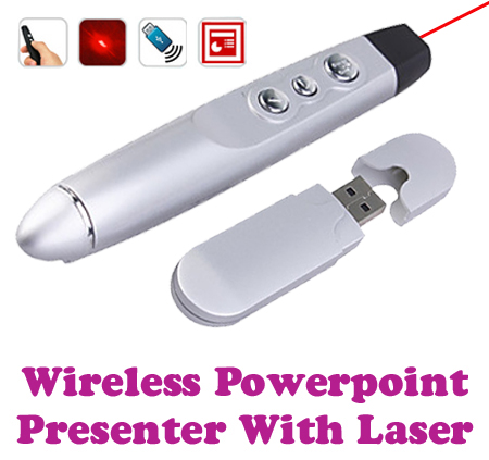 Gadget Hero's USB Wireless Gadget Hero's PowerPoint Presenter With ...