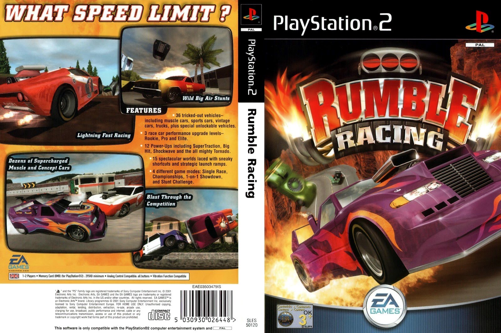 Buy PS2 Rumble Racing (ORDER ONLY IF YOU HAVE MATRIX/JAIL BROKEN PS2 ...