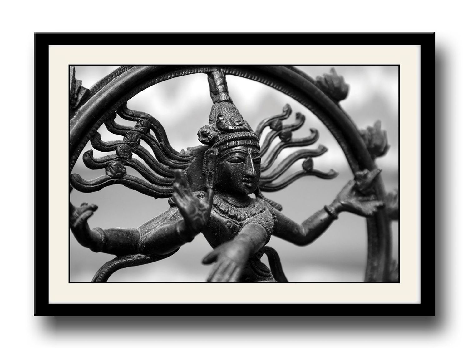 Buy Natraj Black and white Framed Wall Painting Online @ ₹589 from ...