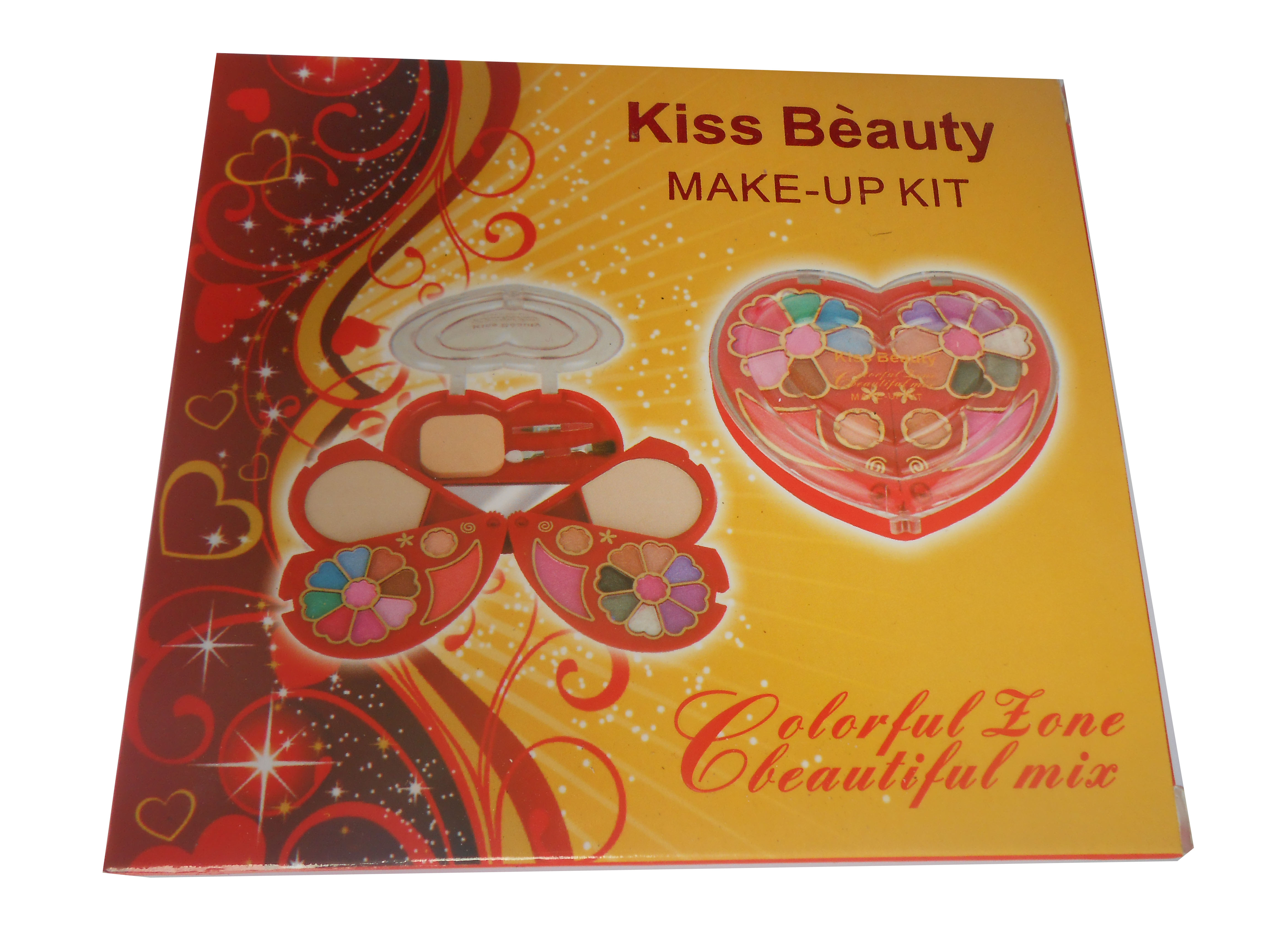 Kiss Beauty Makeup collection Eye Shadow, Blusher, Compact Powder, Lip ...