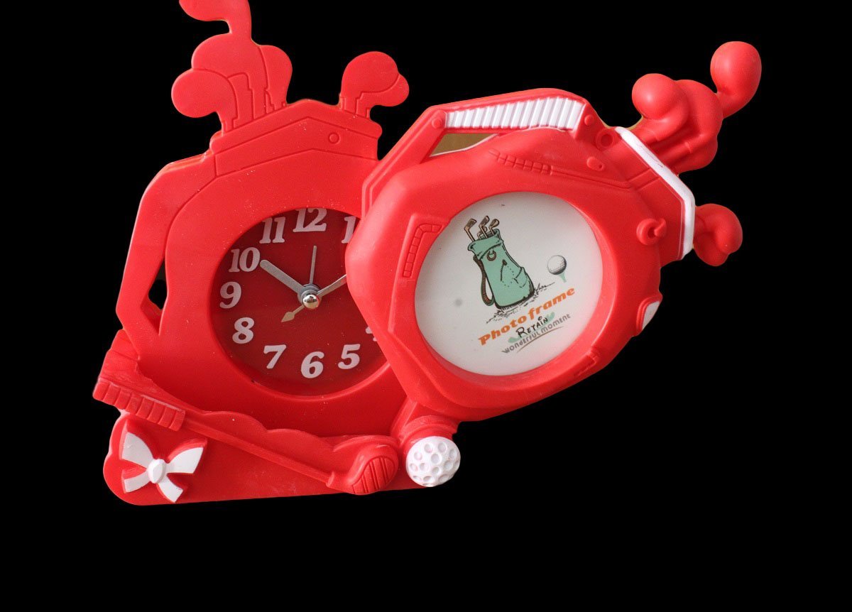 Buy 6th Dimensions Golf Ball Kit Design Desk / Table Alarm Clock With ...