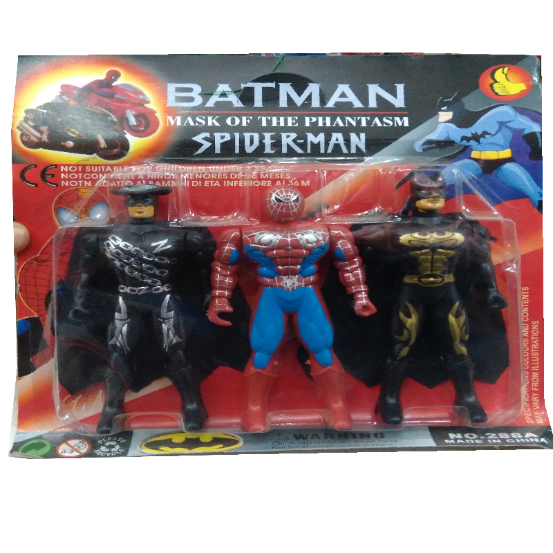 Buy DDH Super Hero Action Figure 3 in 1 Online @ ₹189 from ShopClues