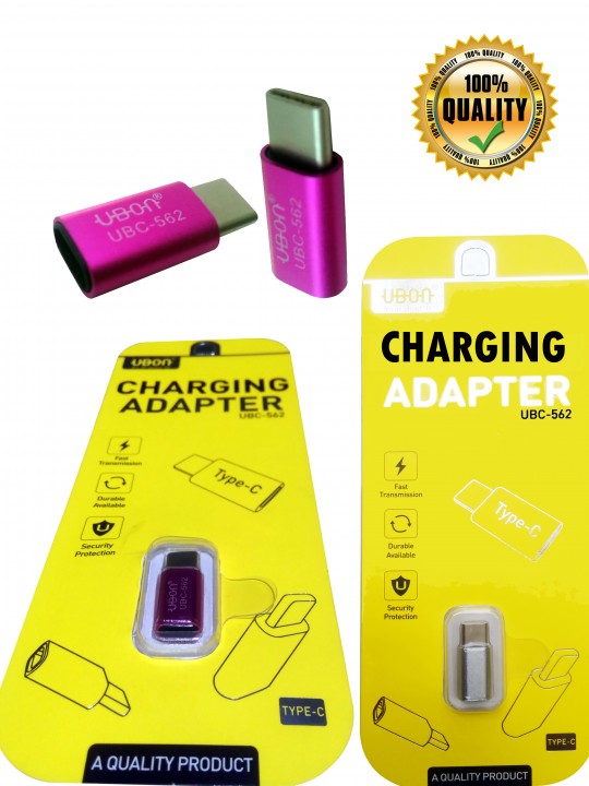 Buy UBON Micro Usb Type C (Usb 3.1) Adapter For Smartphone For Charging ...