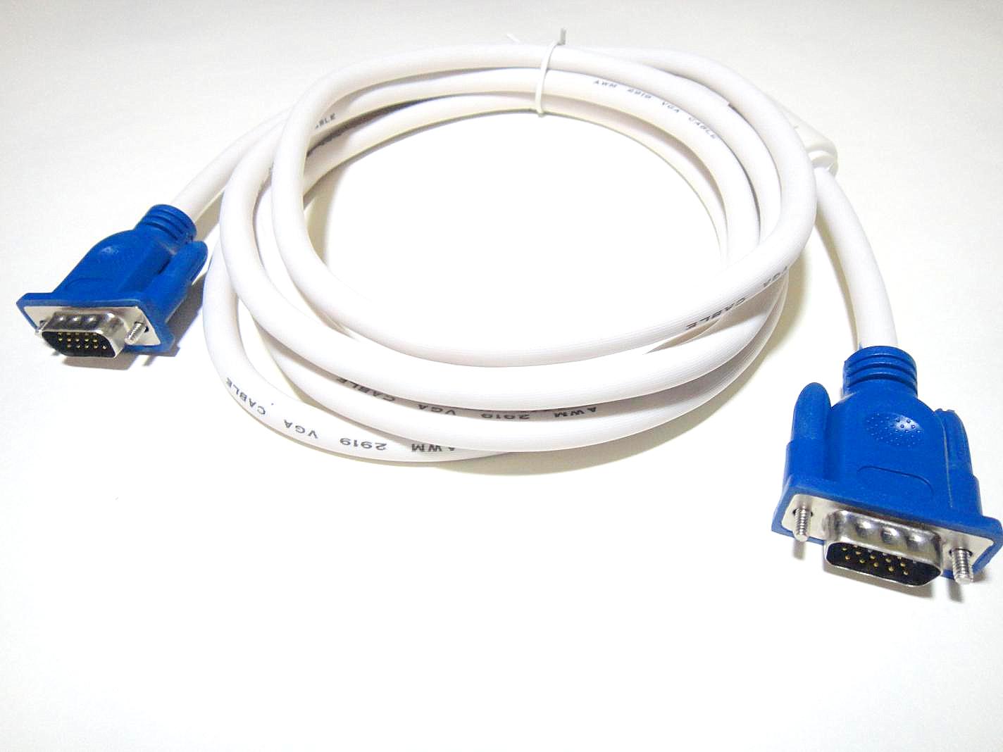 Buy 15 Pin Male VGA Cable 3 Meters For PC, Laptop,Monitor, LCD/LED TV ...