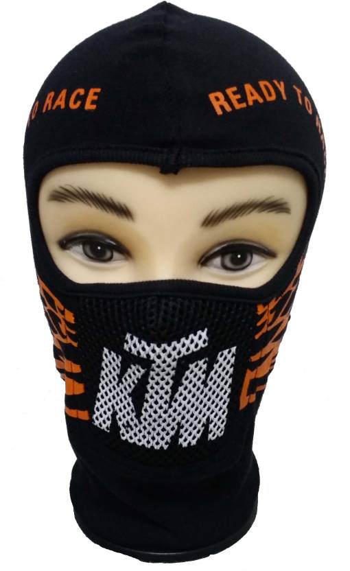 Buy KTM Design Riding Ready to Race Face Anti-pollution Mask For Black ...