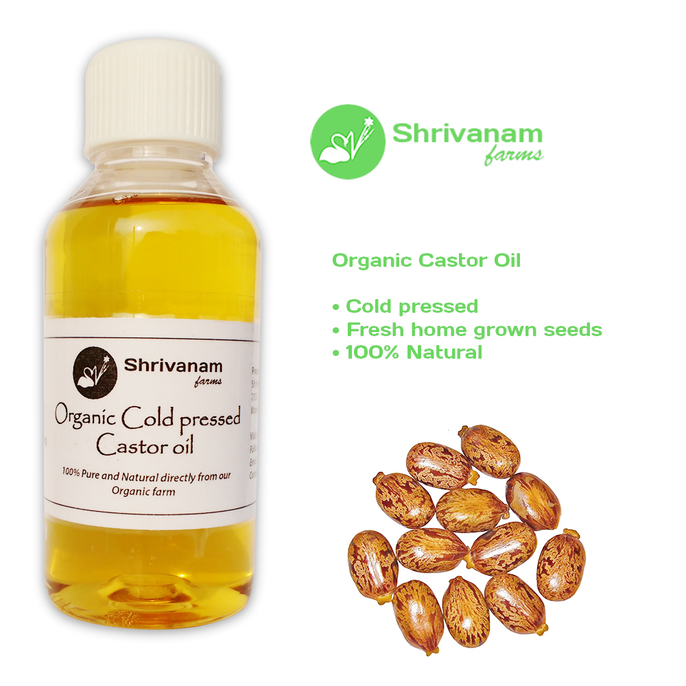 Buy ic Cold pressed Castor oil for natural hair growth and skin care ...