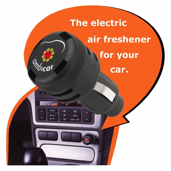 Buy Ambicar Electric Car Perfume With Extra Refill Pack Elegance Plug ...