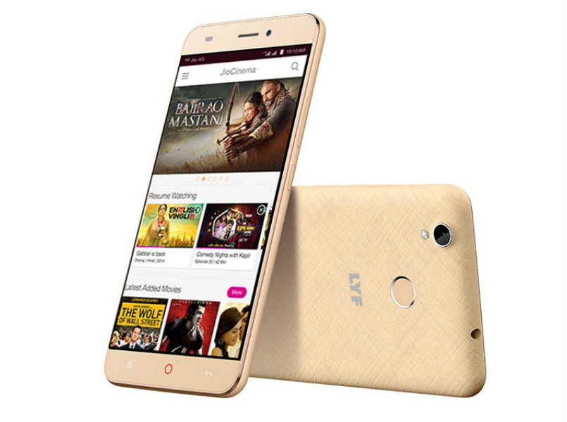 Buy LYF Water 7S (3 GB, 16 GB, Black) Online @ ₹7999 from ShopClues