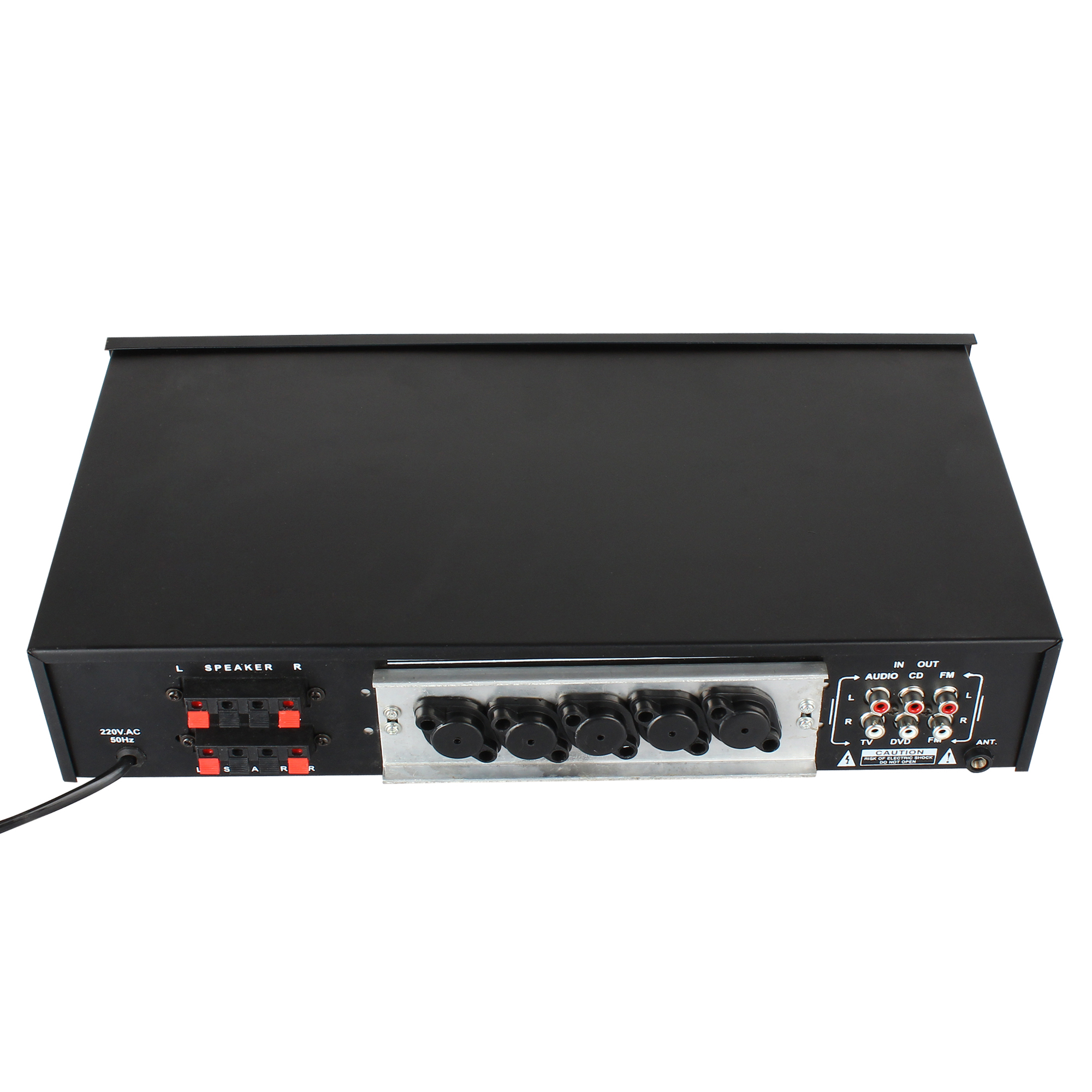 Krown KHT-1000 Home DJ Series 4 Channel 3055 Transistor Karaoke ...