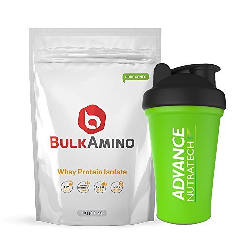 Buy Advance Nutratech Bulkamino Whey Protein Isolate 1kg 2.2 lbs ...