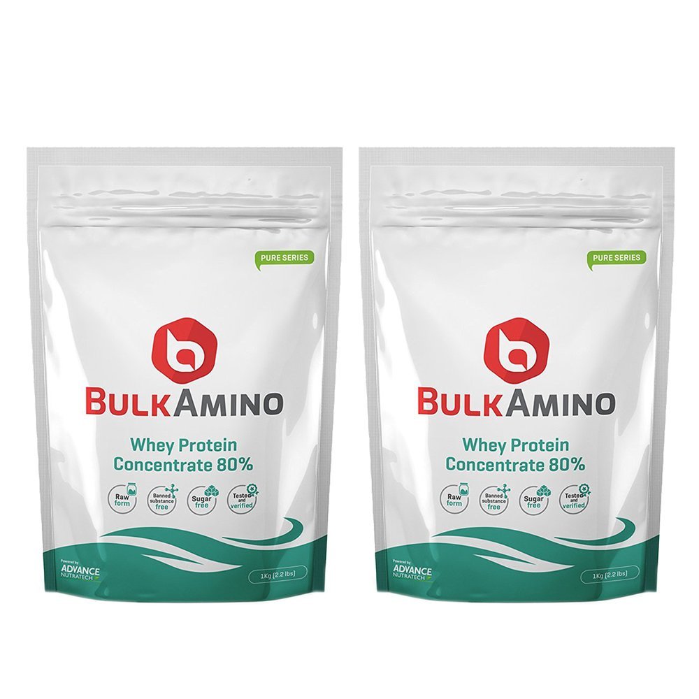 Buy Advance Nutratech Bulkamino Whey Protein Concentrate 80 Raw Protein ...
