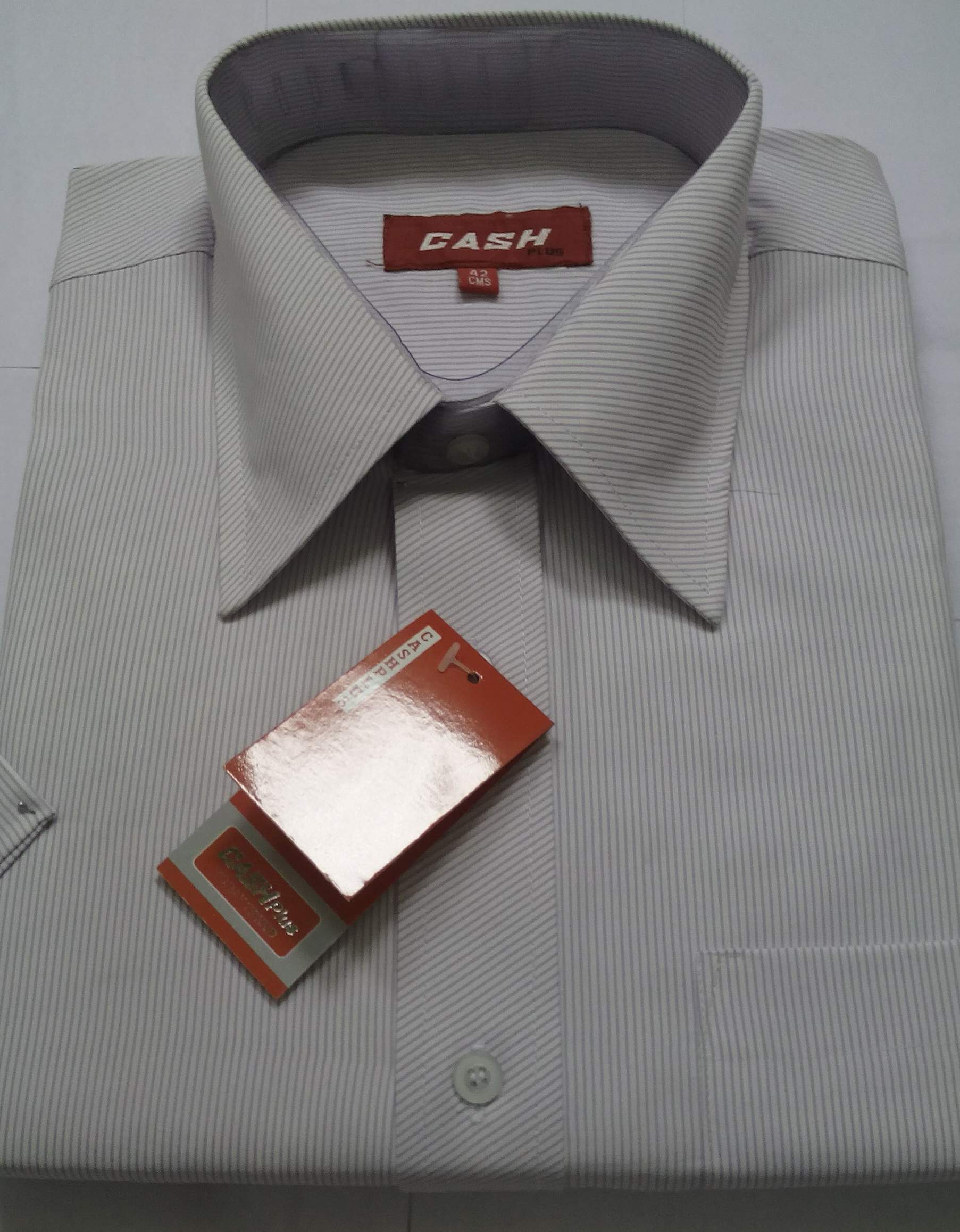 Half Sleeve Light Color Pin strip Shirt Can be used both as Formal ...