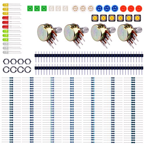 Buy Kuman Basic Starter Kit For Arduino With Switch Color Led Resistors Rotary Potentiometer