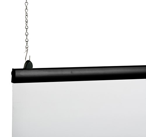 Buy Displays2go Poster Banner Hanging Rail, 36-Inch Wide, Holds Signs ...