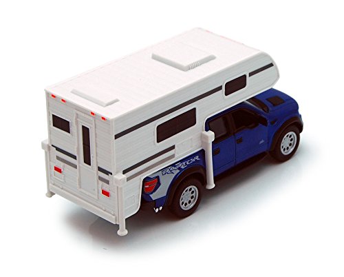 Buy Blue 6-inch 2013 Ford F-150 SVT Raptor SuperCrew Camper 1/46 Scale ...