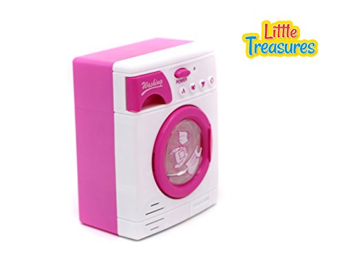 Buy Little Treasures Mini Washing Machine Pretend Play Home Appliance ...
