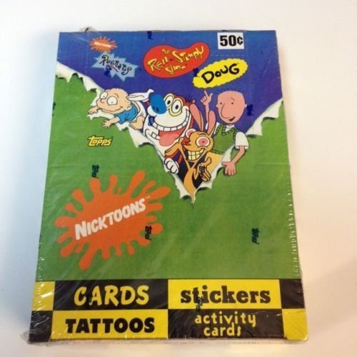 Buy NICKTOONS 1993 Ren & Stimpy / RugRats / Doug Trading cards 36 packs ...