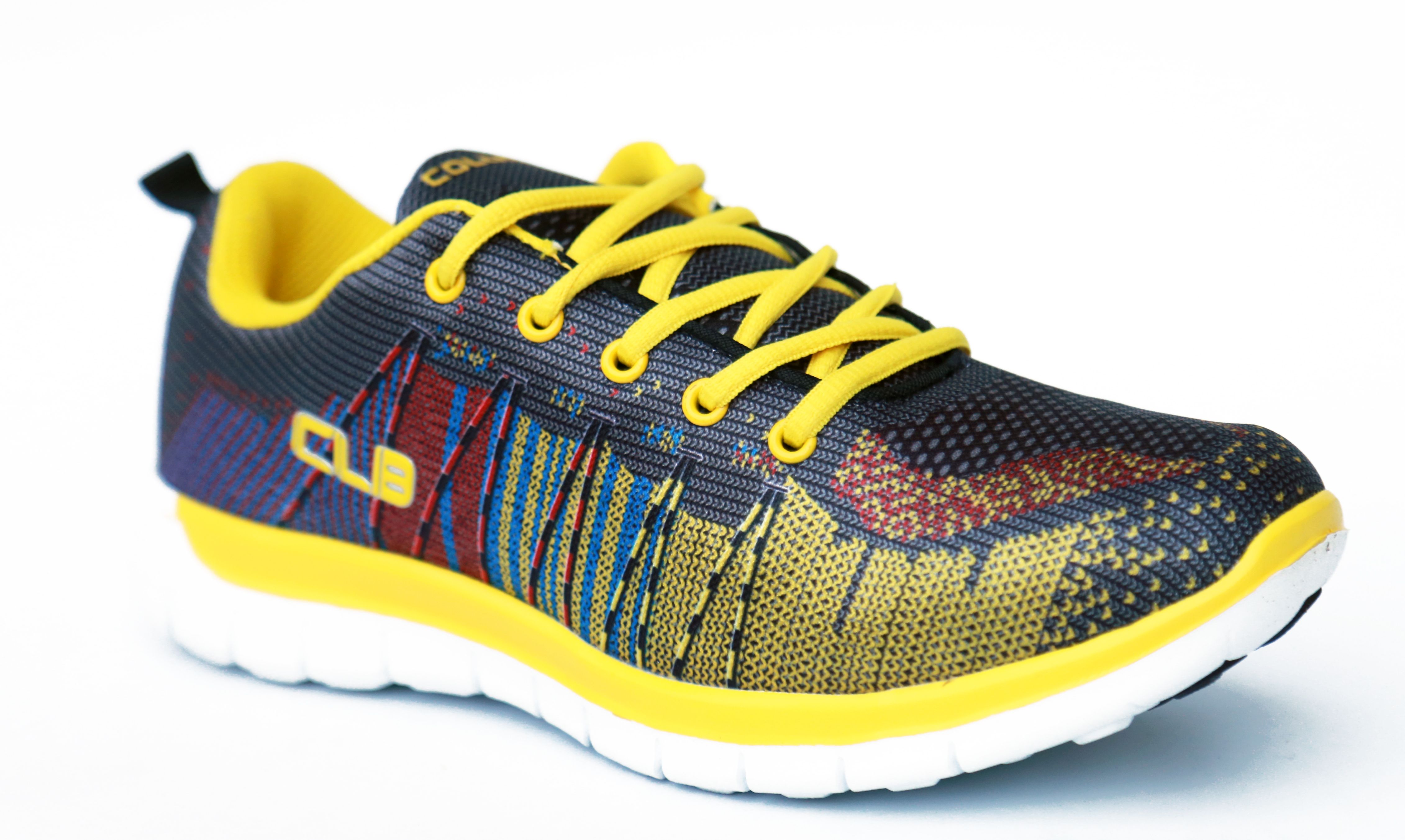 Buy COLUMBUS Men GREY/RED/YELLOW Sports Running Shoes Online @ ₹1699 ...
