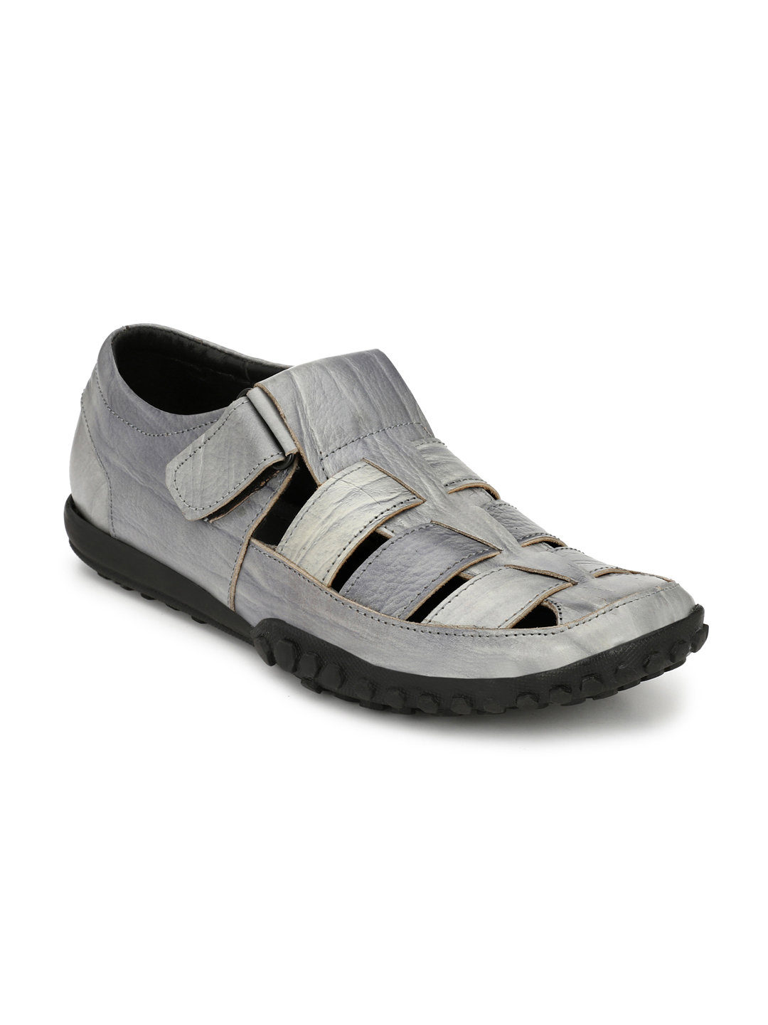 Buy Afrojack Men'S 100 % Genuine Leather Sandals Online @ ₹1499 from ...