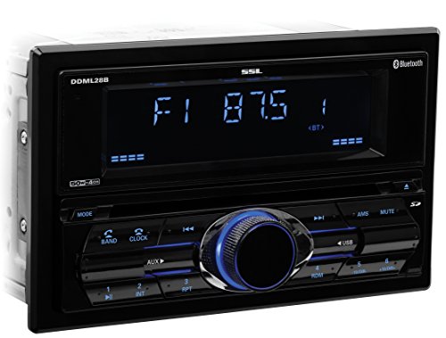 Buy Sound Storm Laboratories DDML28B Bluetooth, Double Din MP3 ...