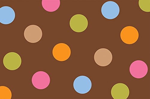 Buy Creative Teaching Press Dots on Chocolate Boxed Note Cards, Brown ...