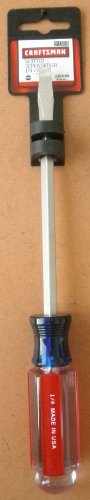 Buy Craftsman 9-41584 1/4" x 6" Slotted Screwdriver Online @ ₹2103 from ...