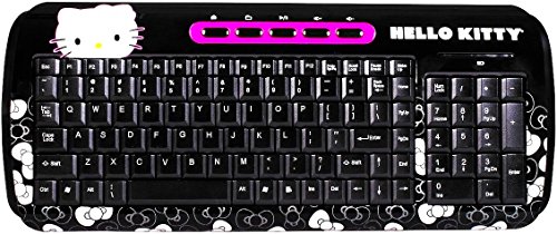 Buy Hello Kitty Wireless Keyboard - Black (90509A-BLK) Online @ ₹2875 ...