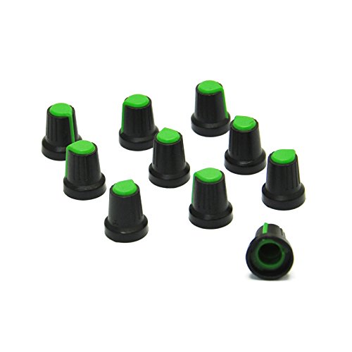 Buy Gikfun Rotary Control Knobs Caps Covers for 6mm Dia Knurled Shaft ...