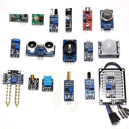 Buy Gikfun 16 In 1 Modules Sensor Kit Learning Package For Arduino Uno R3 Mega2560 Nano 