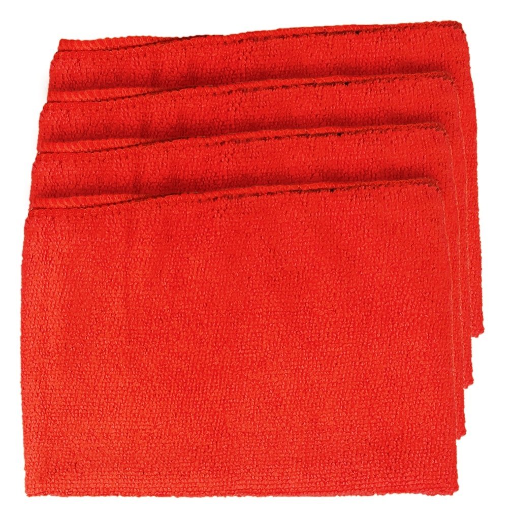 Buy ManeKo Red Microfiber Drying Car/Bike Cleaning, Vehicle Washing ...