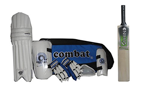 Buy Combat Match Complete Cricket Kit With Rhino Street Hitter Kashmir ...