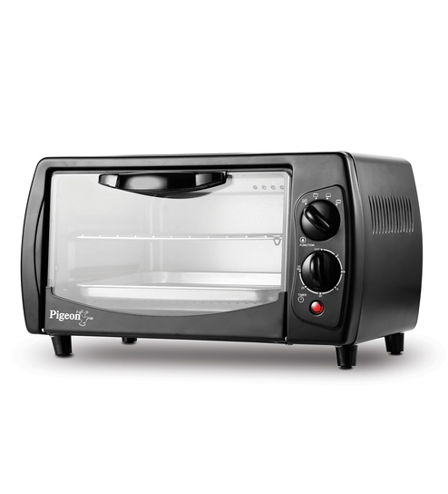 Pigeon 9 L Oven Toaster Griller OTG- Black , OTG's
