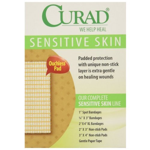 Buy Curad Sensitive Skin Bandages, 50 ct Online @ ₹1029 from ShopClues