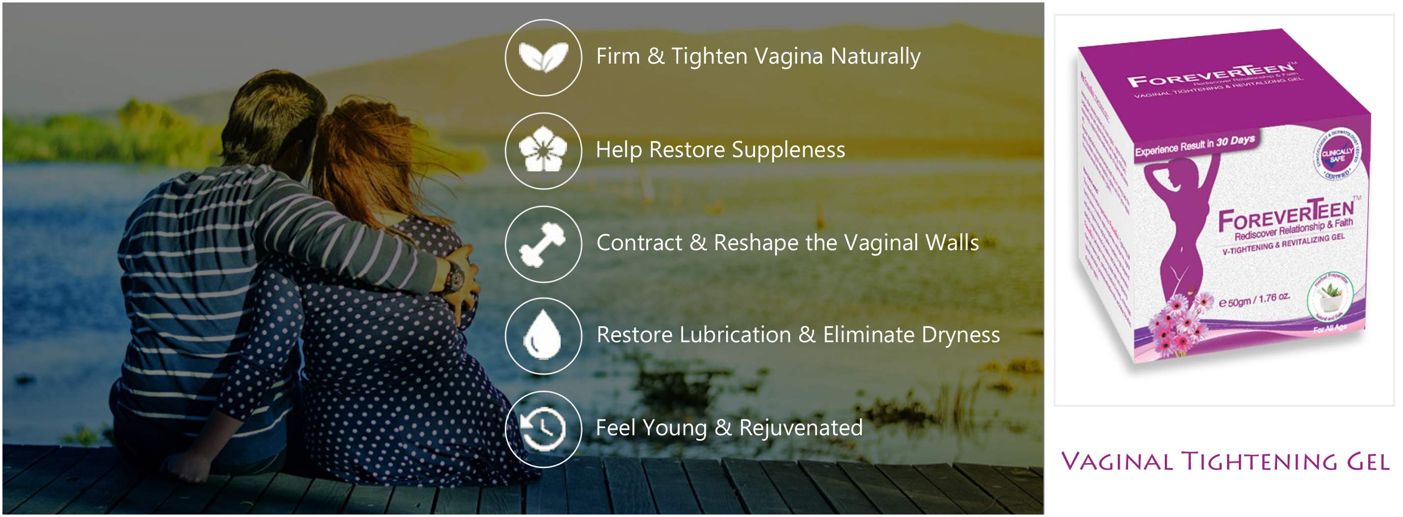 Buy ForeverTeen V-aginal Tightening and Rejuvenating Gel - 50 Grams ...