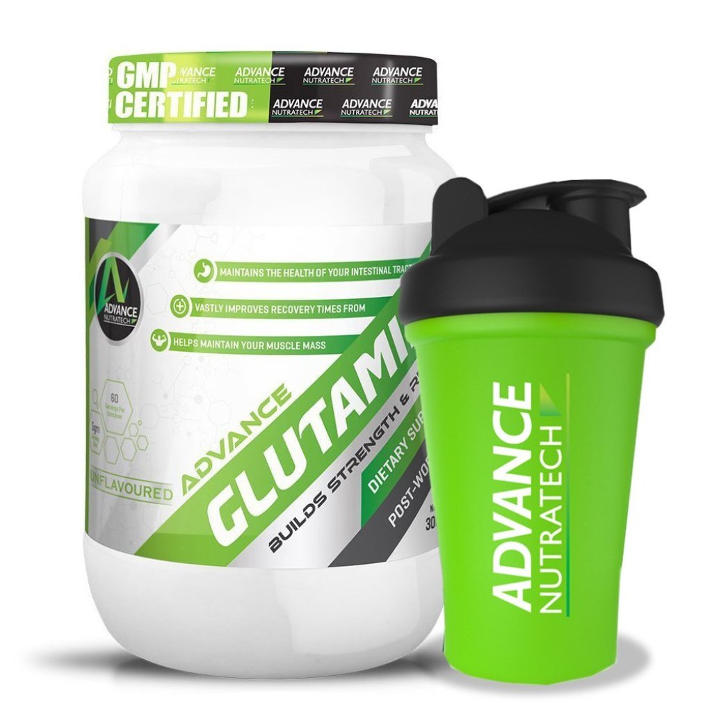 Buy Advance Nutratech Combo Glutamine supplement powder 300gm (60 ...