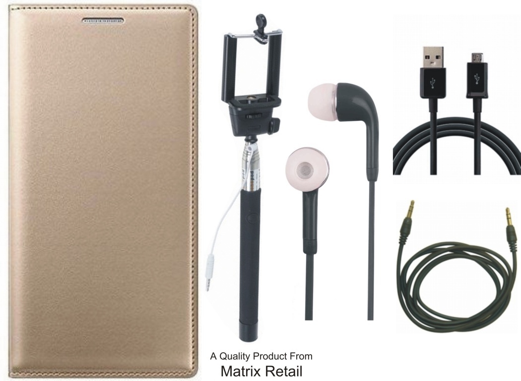 Buy tv 2s ather Flip Cover ith Free Earphes Cab and AUX Cab by ...