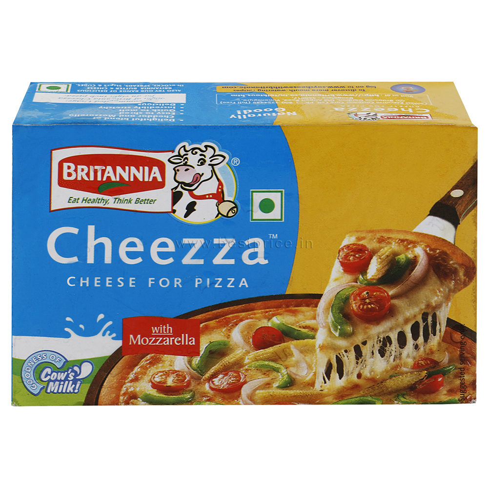 Buy Britannia Pizza Cheese Block 400 g Online @ ₹229 from ShopClues