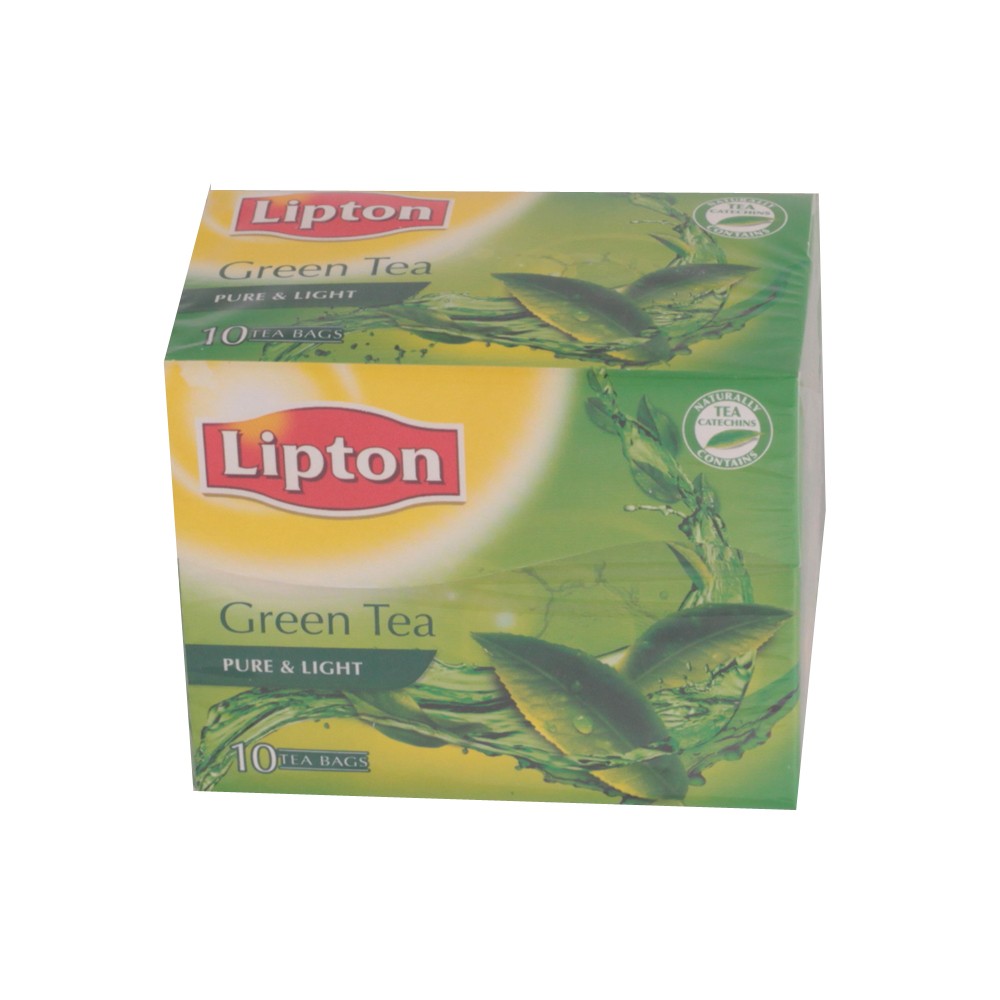Buy Lipton Green Tea Bags Pure And Lite, Pack Of 10 Sachets Online ...