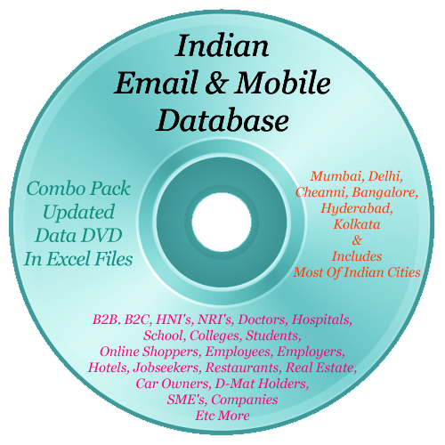Buy Indian Email id List Database - india Mobile Number Database - For ... Buy Indian Email id List Database - india Mobile Number Database - For ...