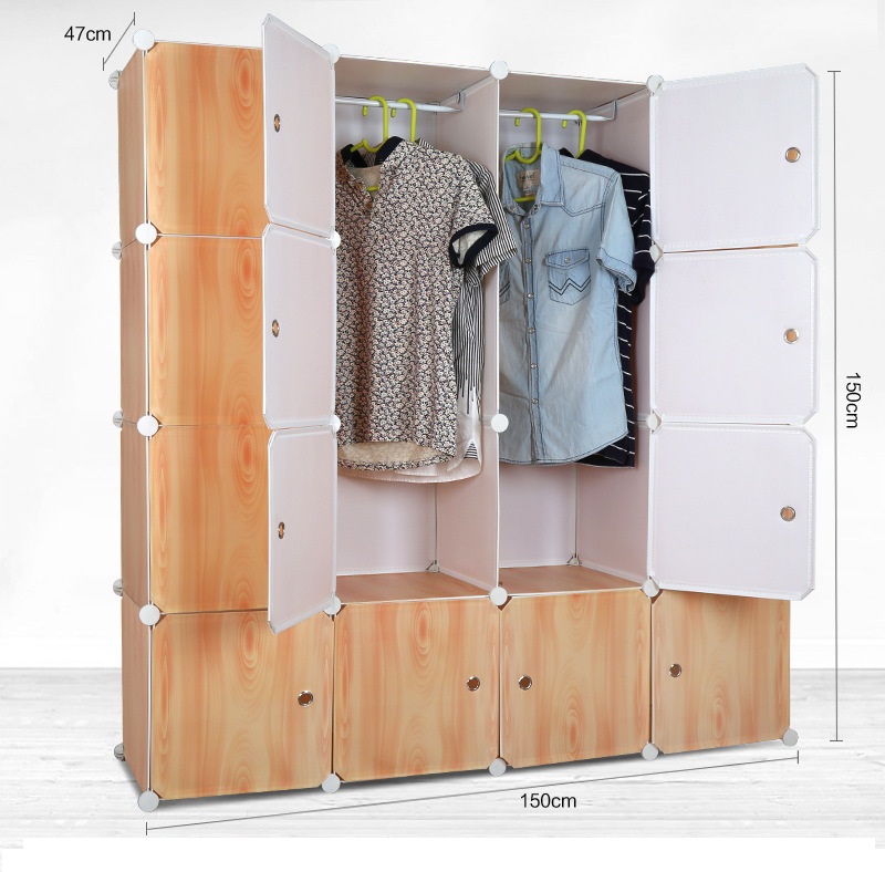 Buy PLASTIC WARDROBE CUPBOARD ALMIRAH -LKL-80- WC- RD Online @ ₹5499 ...
