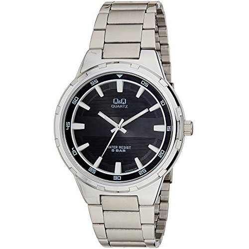 Buy Q&Q Quartz Black Round Men Watch Q882N202Y Online @ ₹2095 from ...