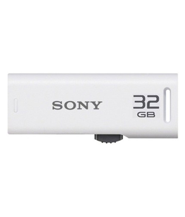 Buy Sony USM32GR-W2 32 GB Flash Drives White Online @ ₹1135 from ShopClues