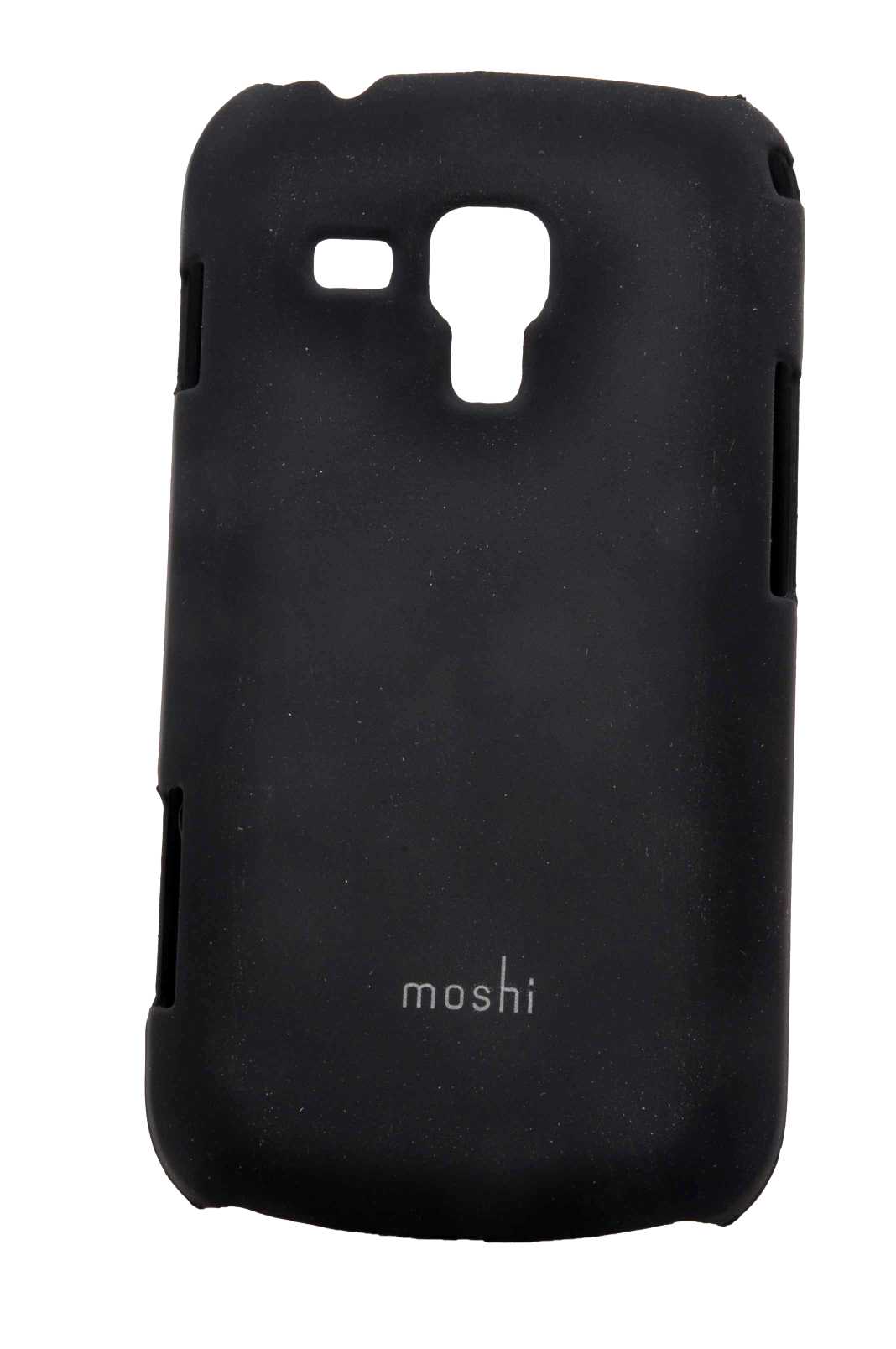Buy VG Samsung Galaxy S Duos S7562 Black Moshi Back Case Cover Premium ...