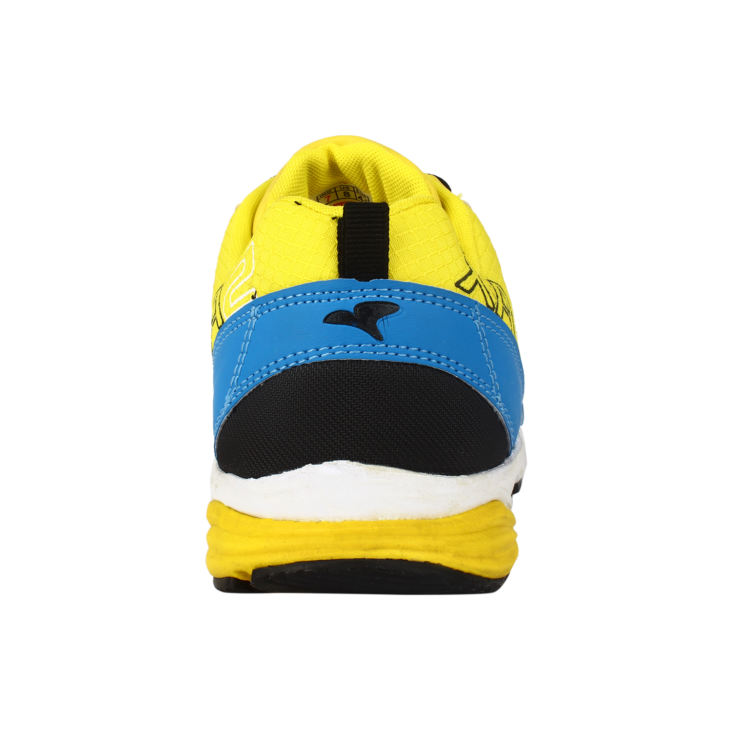 Buy Fuel Mens Blue Yellow Laced Up Running Shoes Online @ ₹1399 from ...