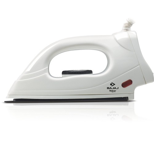 Buy Bajaj Majesty Dx 4 Dry Iron Light Weight, 1000 Watts, Plastic Body ...
