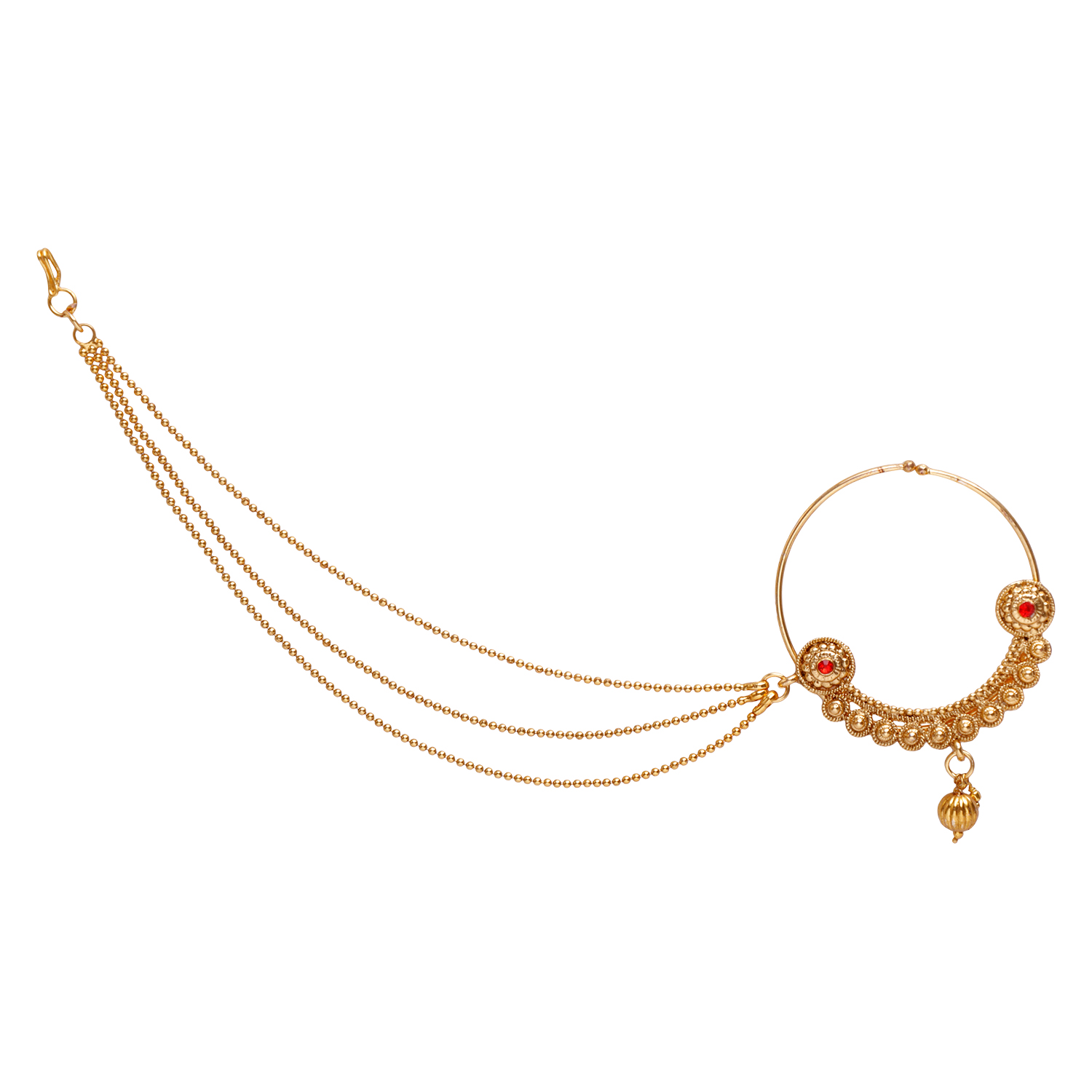 Buy Penny Jewels Antique Latest Traditional Fancy Stylish Gold Plated ...